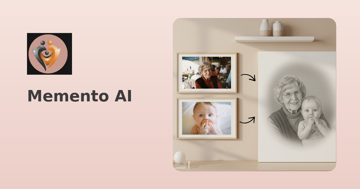 AI Memorial Portrait Generator - Memento AI | Free Trial